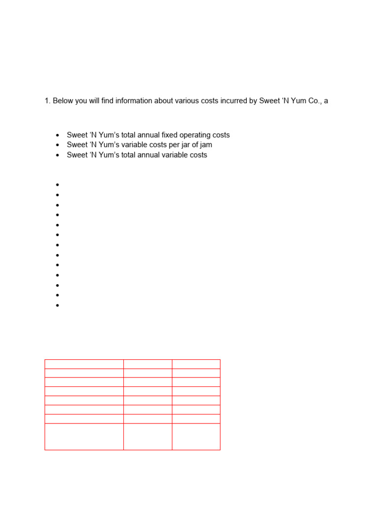 Metric 1 - Additional Question Set | PDF | Fruit Preserves | Cakes