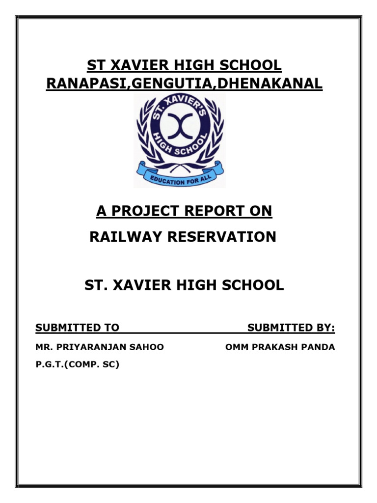 Cs Project Report Template (1) Updated | PDF
