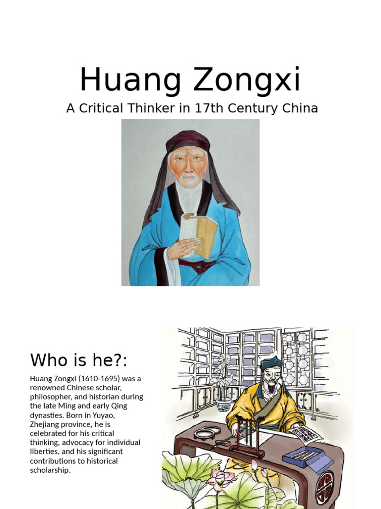 Huang Zongxi-WPS Office | PDF
