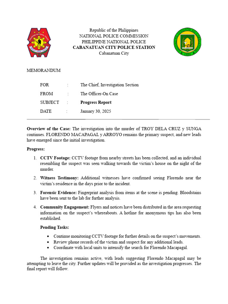 Batcho Progress | PDF