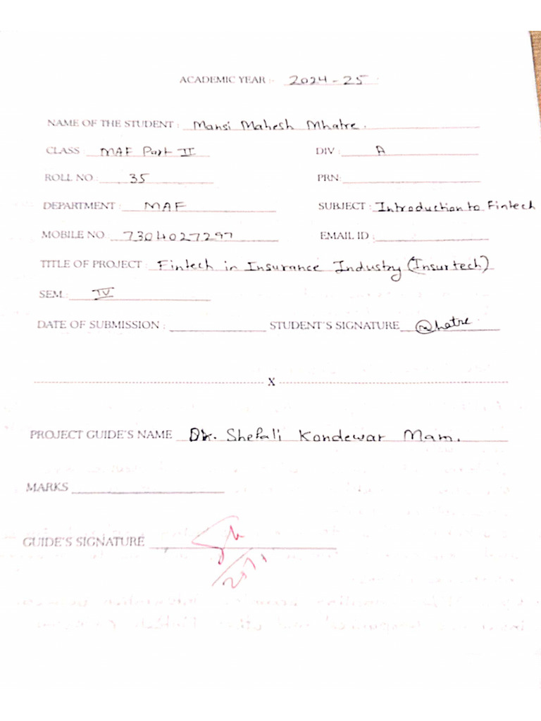 Mansi Mhatre 35 | PDF