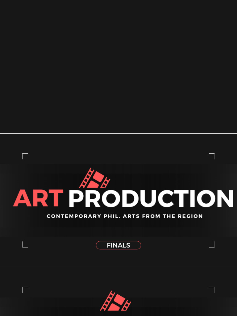 Contemporary Art Production Skills | PDF | Filmmaking