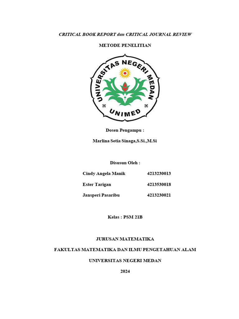 CBR Dan CJR - Metode Penelitian | PDF