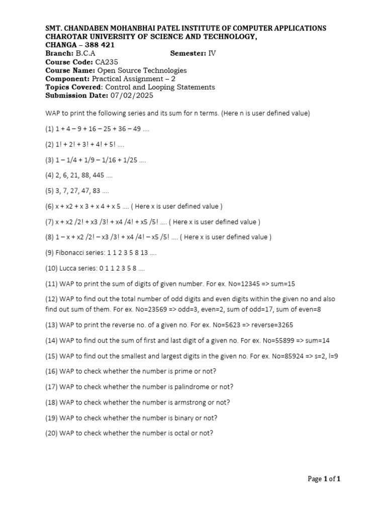 Assignment 2 | PDF
