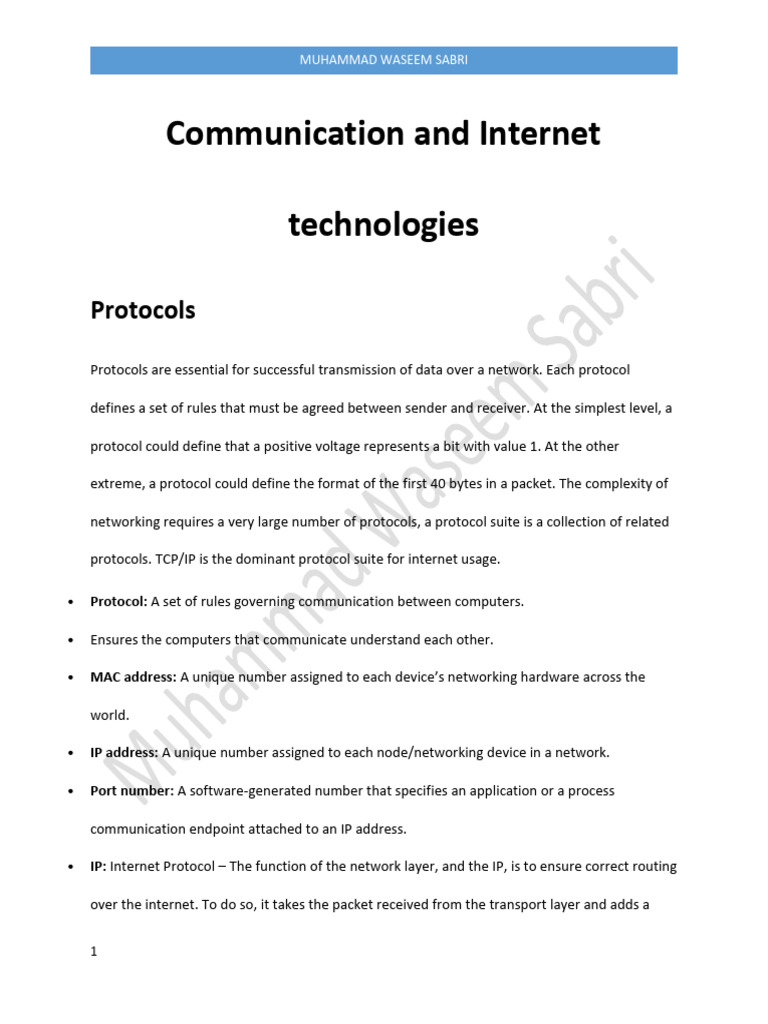 Understanding Network Protocols and TCP/IP | PDF | Internet Protocols ...