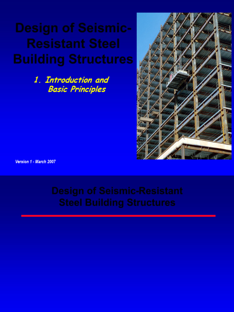 AISC Seismic Design-Module1-Introduction | PDF | Earthquake Engineering ...
