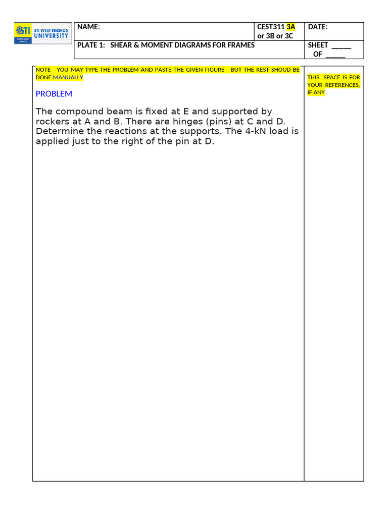 Cest 311 Plate 1 | PDF