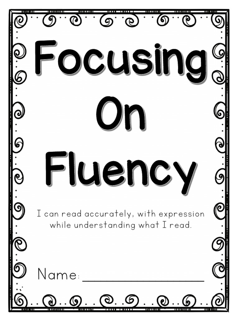Focusing on Fluency | PDF | Syllable | Consonant