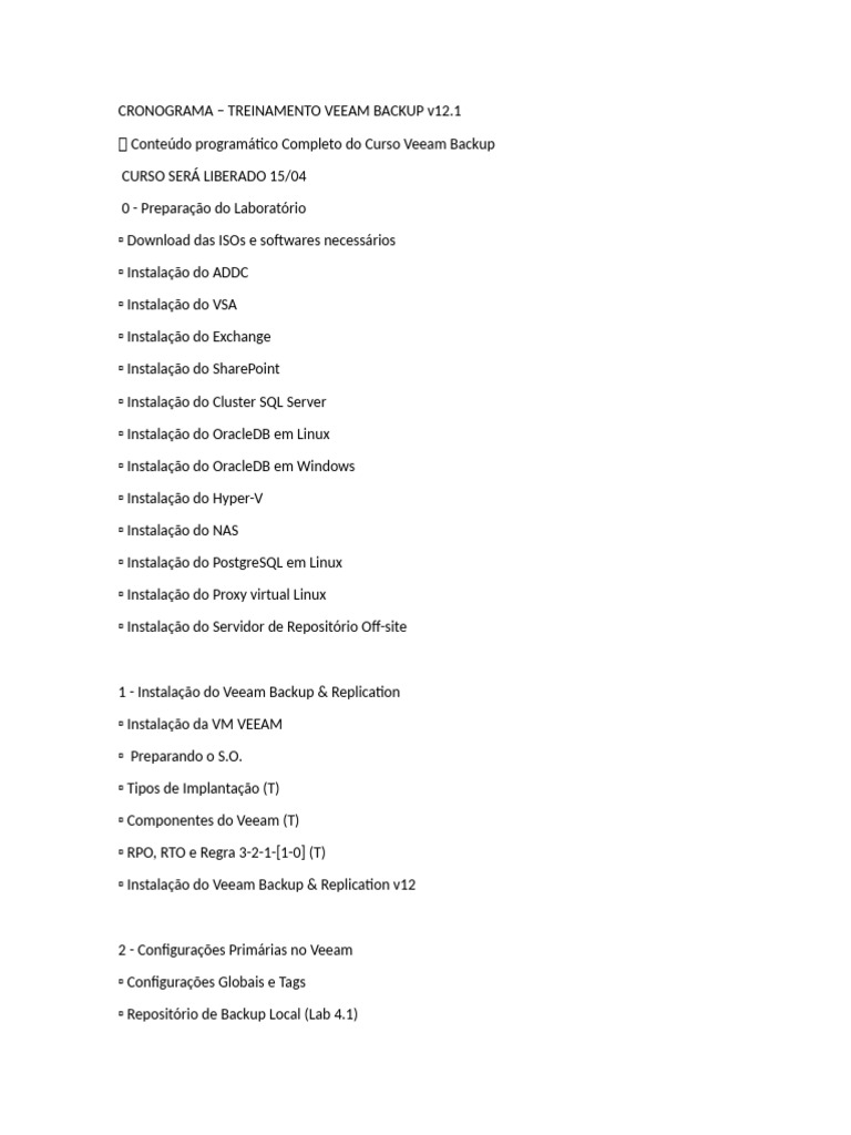 Treinamento Do Basico Ao Avancado | PDF | VMware | Comutador de rede