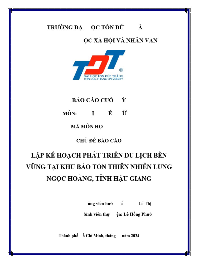 Le Hong Phuoc - 32100794 - Bao Cao Cuoi Ky | PDF