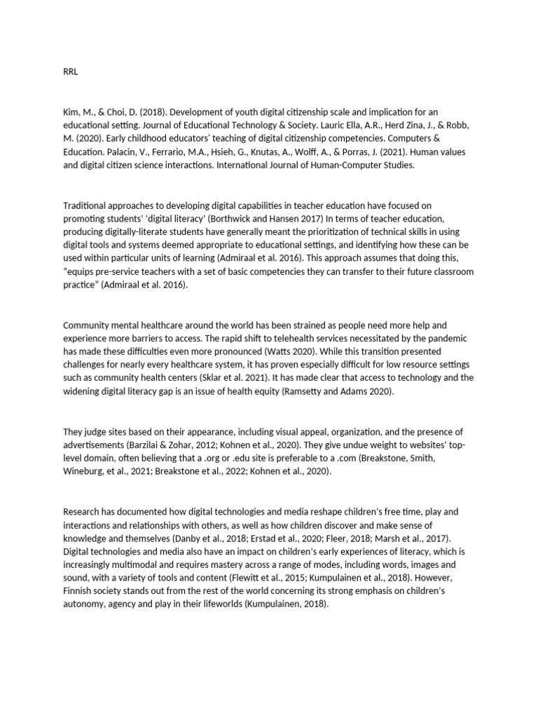 5 References | PDF | Learning | Human Communication