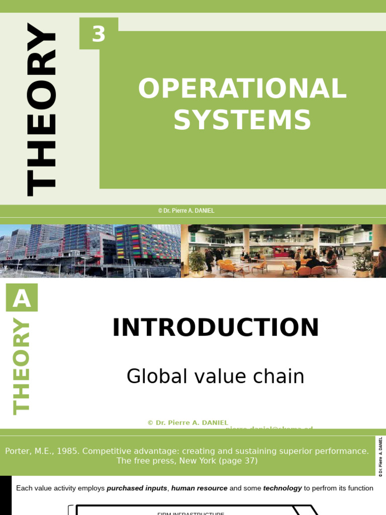 Lecture 3 - Operations | PDF | Value Chain | System