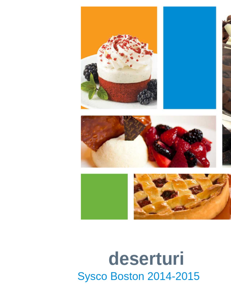 Sysco Deserturi | PDF