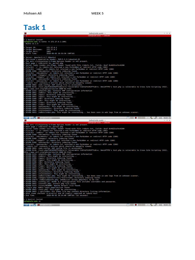 Adv Net Sec 1 Task 5 | PDF