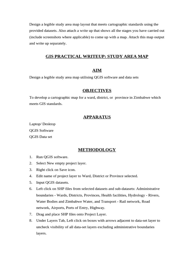GIS Write Up | PDF | Geographic Information System | Computing