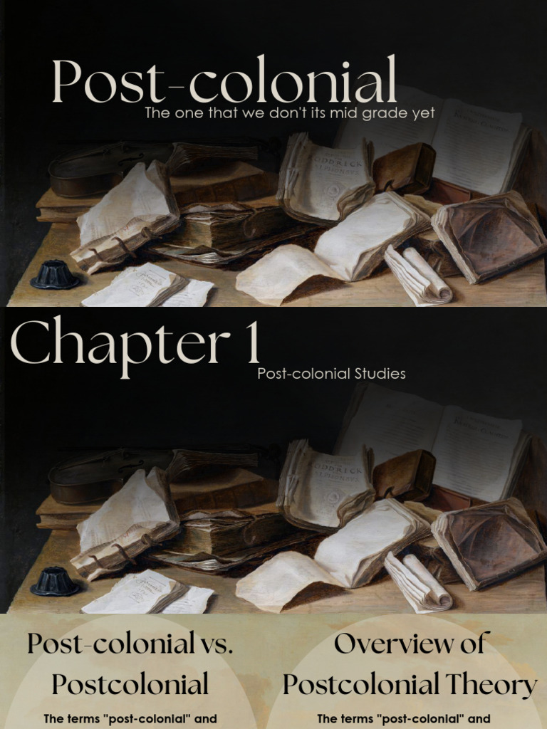 Postcolonial Compressed | PDF | Postcolonialism | Orientalism (Book)