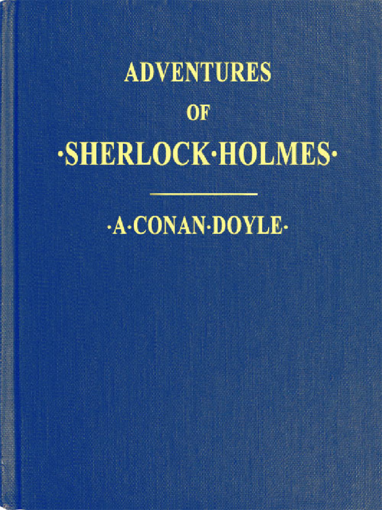 The Adventures of Sherlock Illustrated | PDF | Sherlock Holmes ...