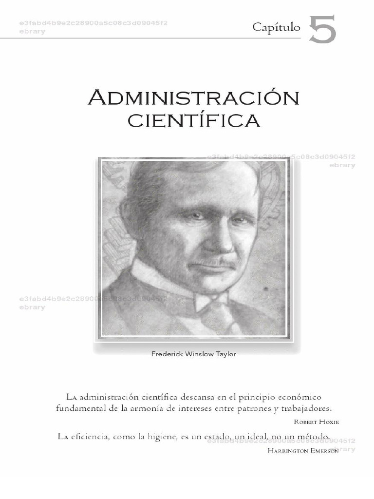 Witzel - Capítulo 05 -Admon cientifica | PDF