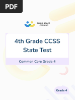 6th Grade Math STAAR Practice Test | PDF | Mathematics