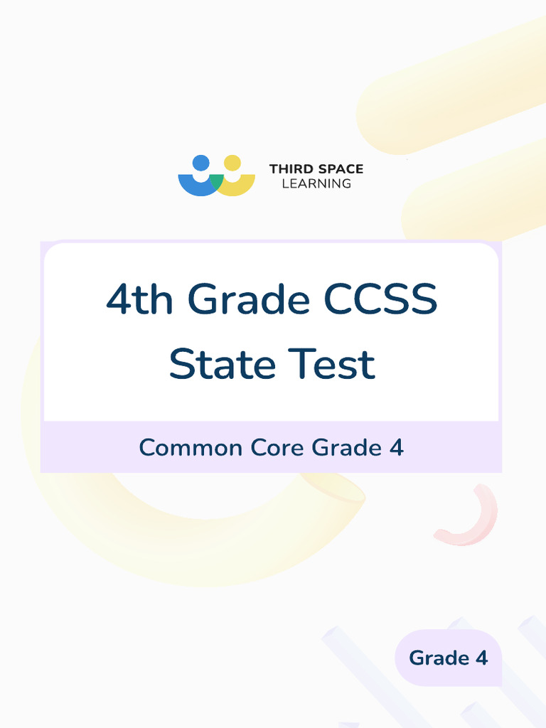 Common Core Practice Test Grade 4 | PDF | The United States | Pedagogy