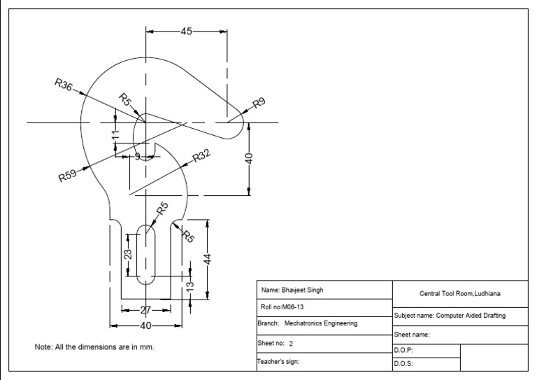 drawing2-Model | PDF