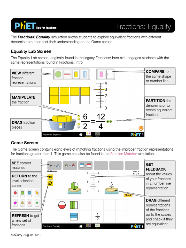 Exploring Equivalent Fractions | PDF