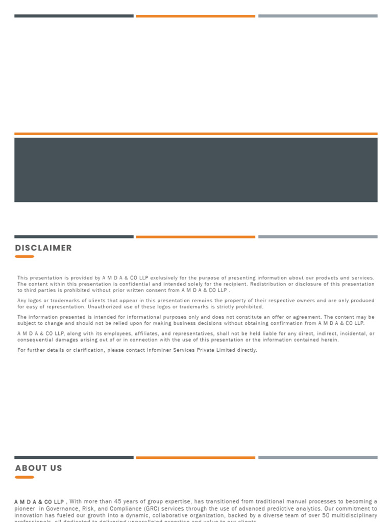 AMDA Deck 112024 | PDF | Audit | Regulatory Compliance