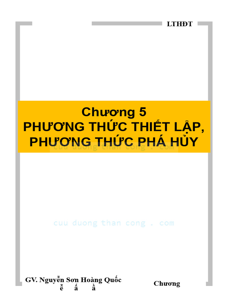 Oop 05 | PDF