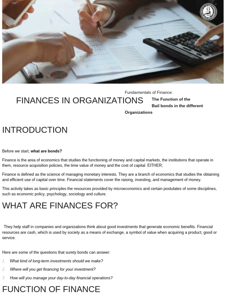 Finance in organizations | PDF | Dividend | Investing
