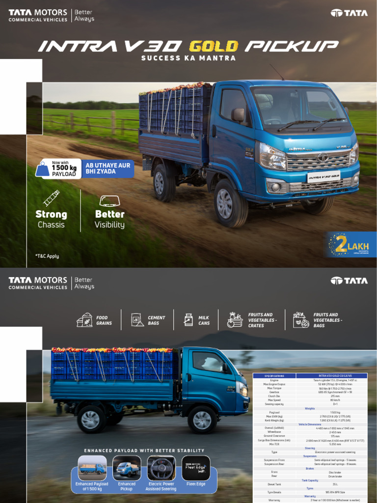 Intra V30 Gold - Brochure - 2 | PDF | Car Manufacturers | Wheeled Vehicles