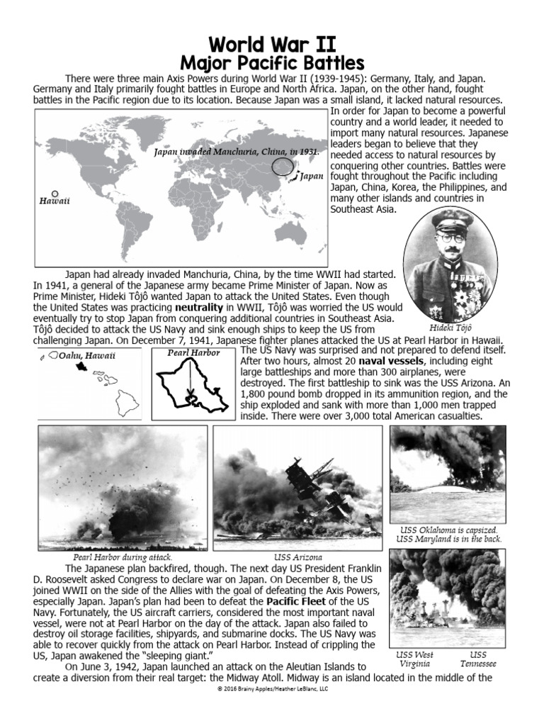 Pacific Theater | PDF | Attack On Pearl Harbor | Pacific War