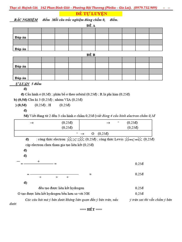10.3.47 - de Tu Luyen 8 - GV | PDF