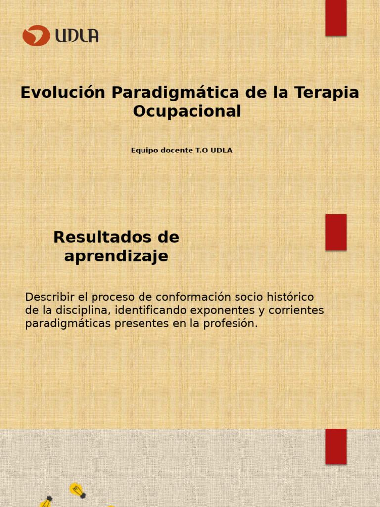 Evolución Paradigmática de La Terapia Ocupacional | PDF | Terapia ...