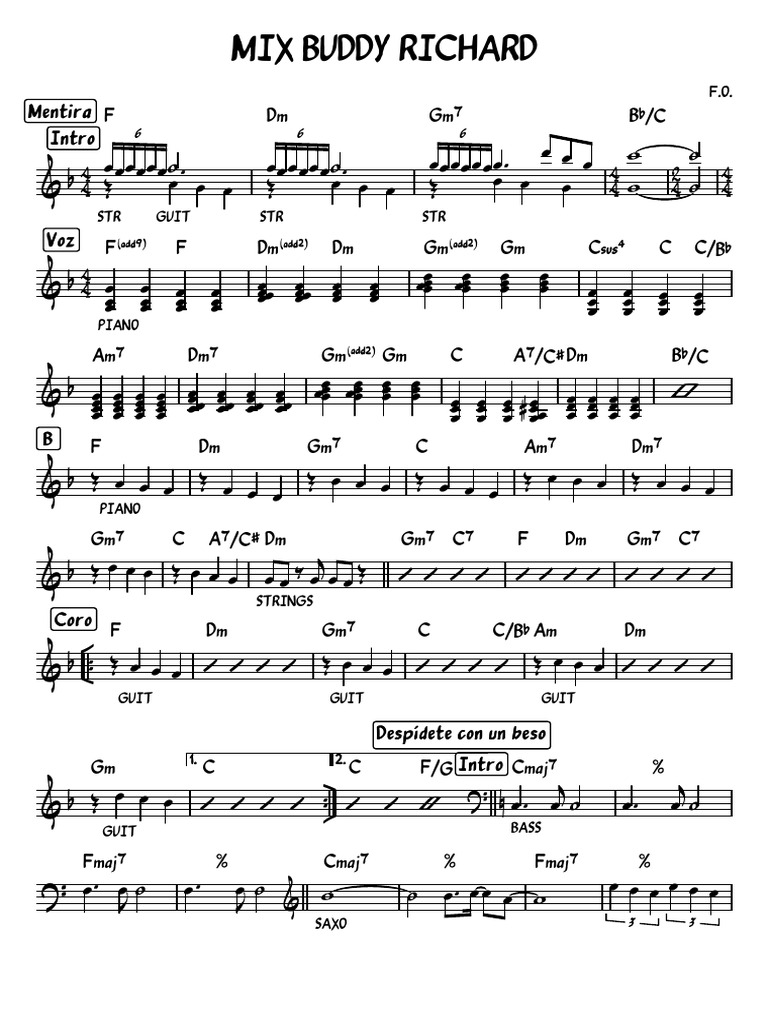 MIX BUDDY RICHARD | PDF