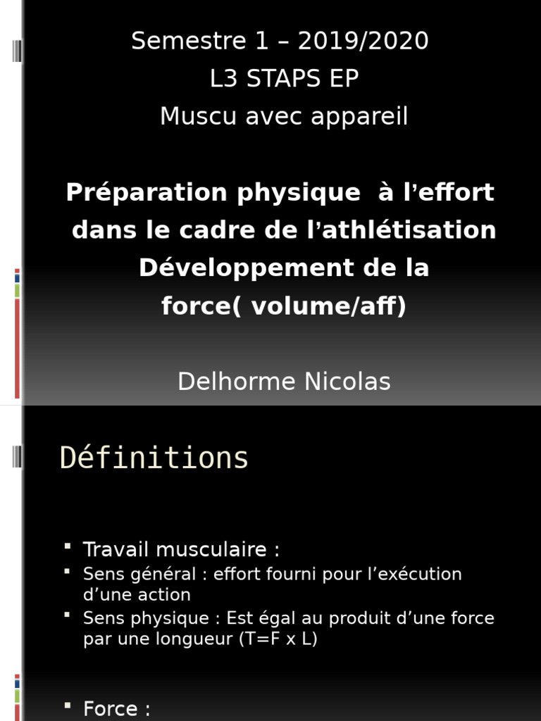 Force et muscles penniformes en musculation | PDF | Muscle | Système de ...