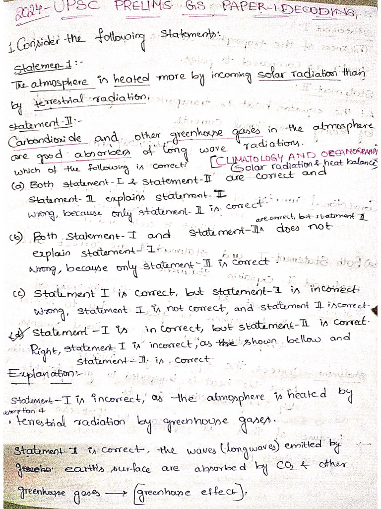 Upsc 2024 Preliminary Question Paper Decoding | PDF