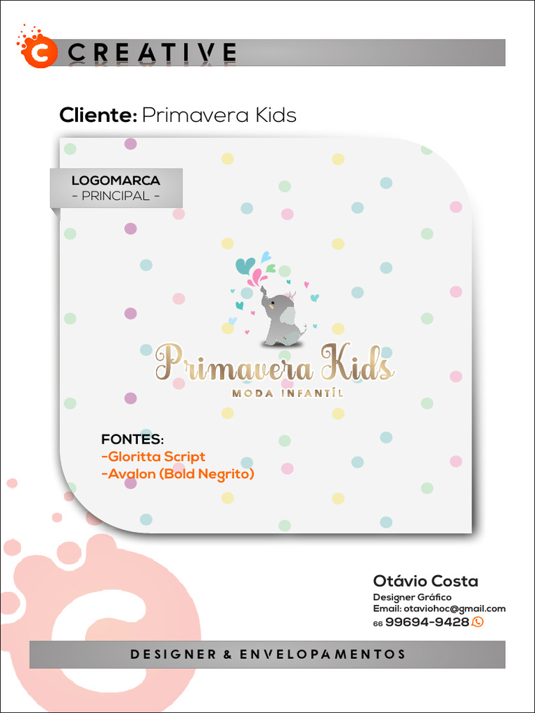 Logomarca Primavera Kids | PDF
