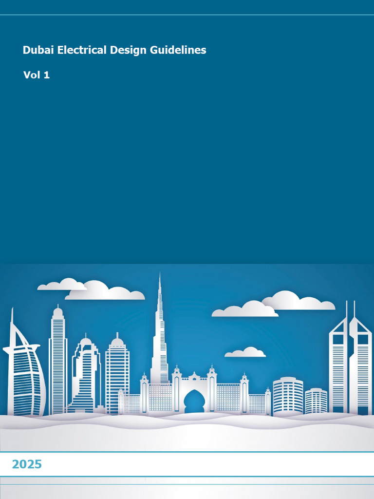 Dubai Electrical Design Guidelines - 2025 | PDF | Electrical Components ...