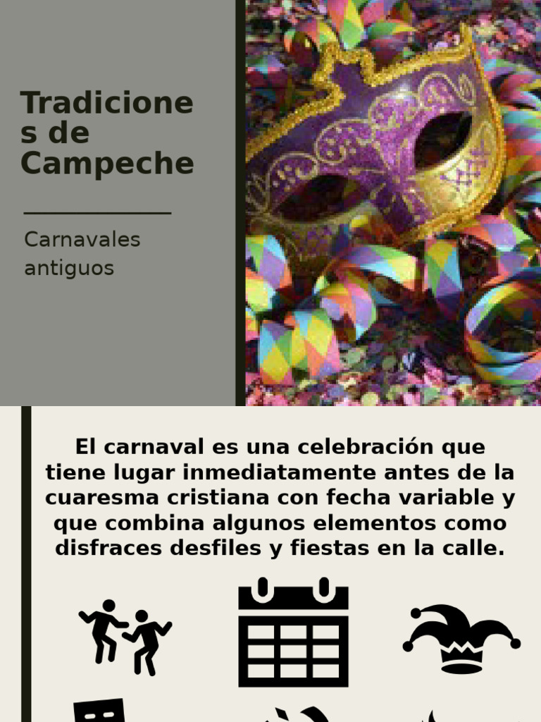 Carnavales Antiguos Campeche | PDF