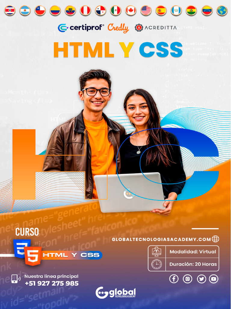 HTML y Ccs Brochure | PDF | HTML | Diseño web