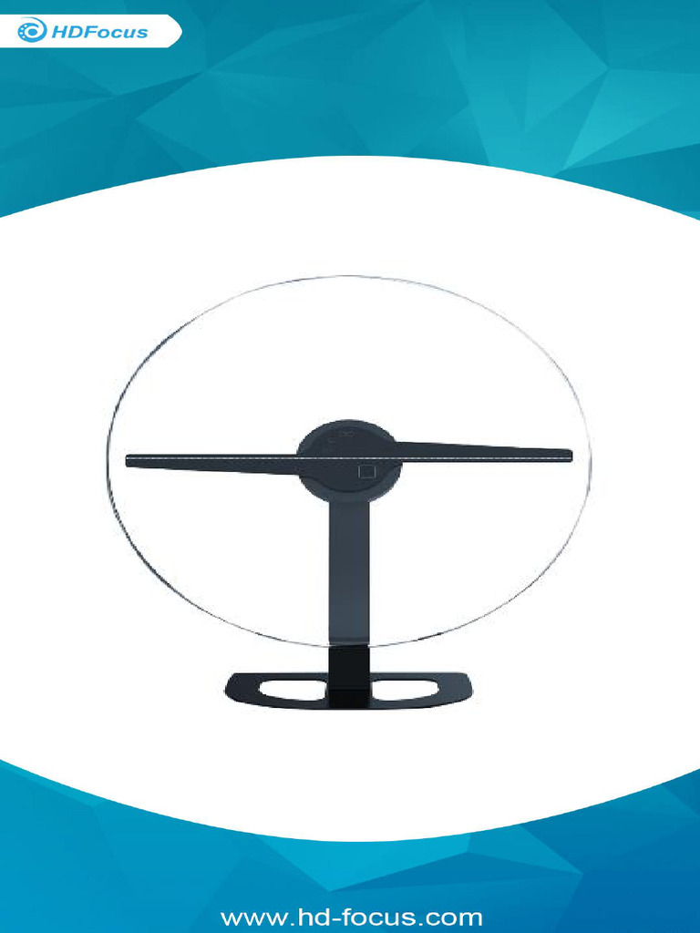 Hdfocus 3d Hologram Fan Hd F25 Specification Pdf