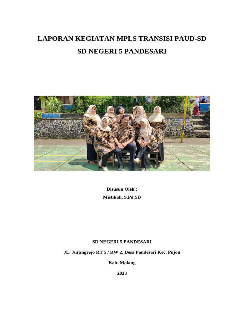 Laporan MPLS 2023 2024 | PDF