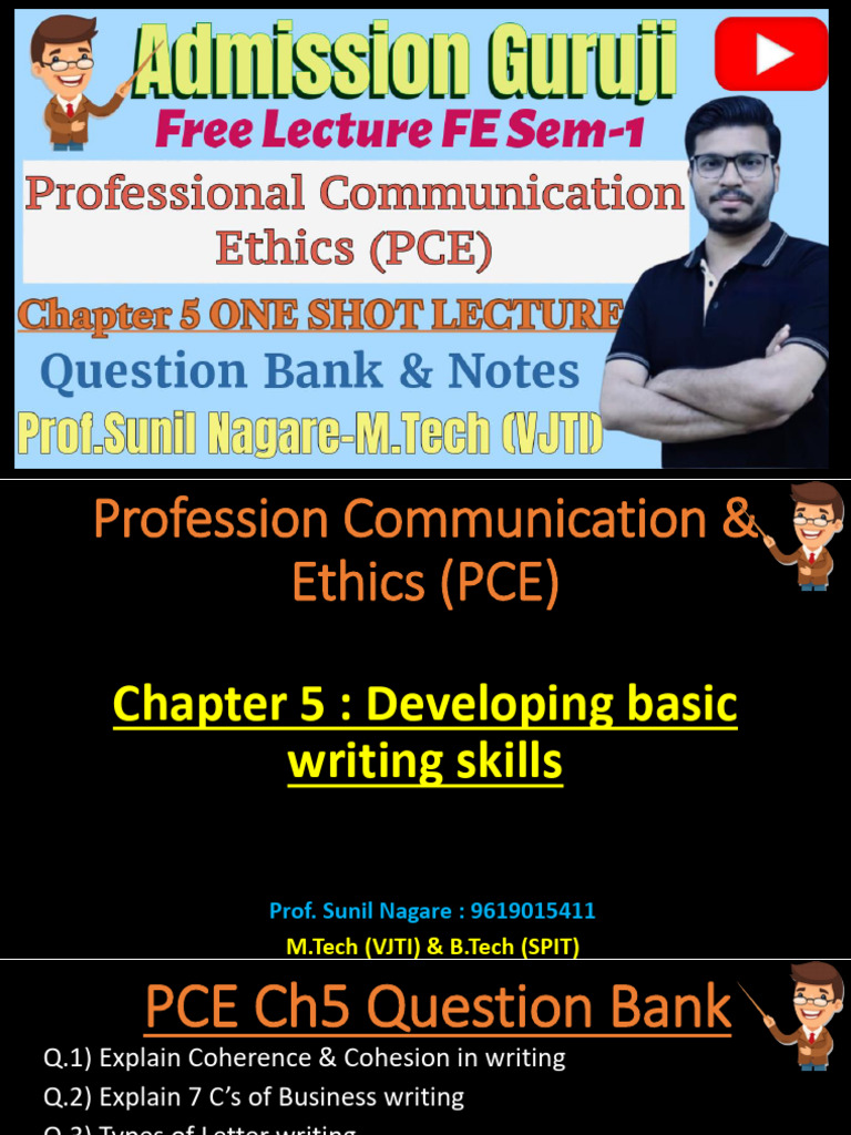 CH5-PCE-Notes & Question Bank | PDF | Linguistic Typology | Human ...