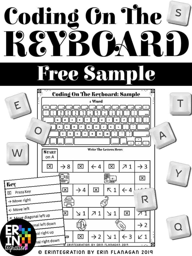 Erintegration Coding On The Keyboard Blog Freebie | PDF | Software ...
