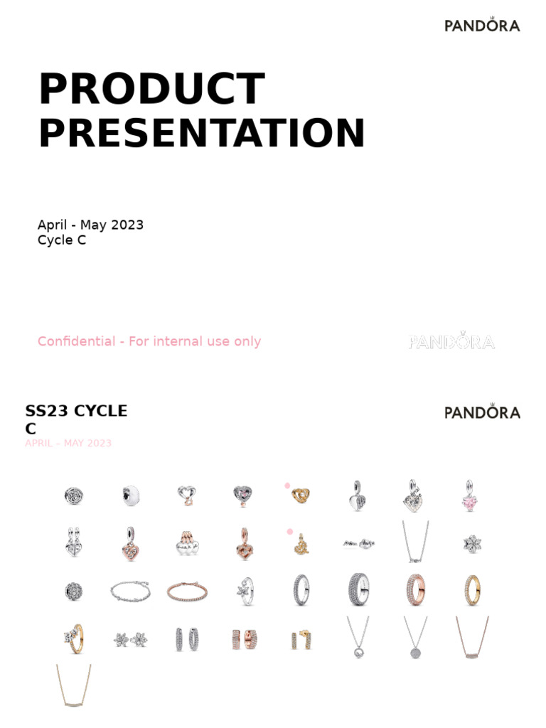Pandora Moments SS23 Product Presentation | PDF