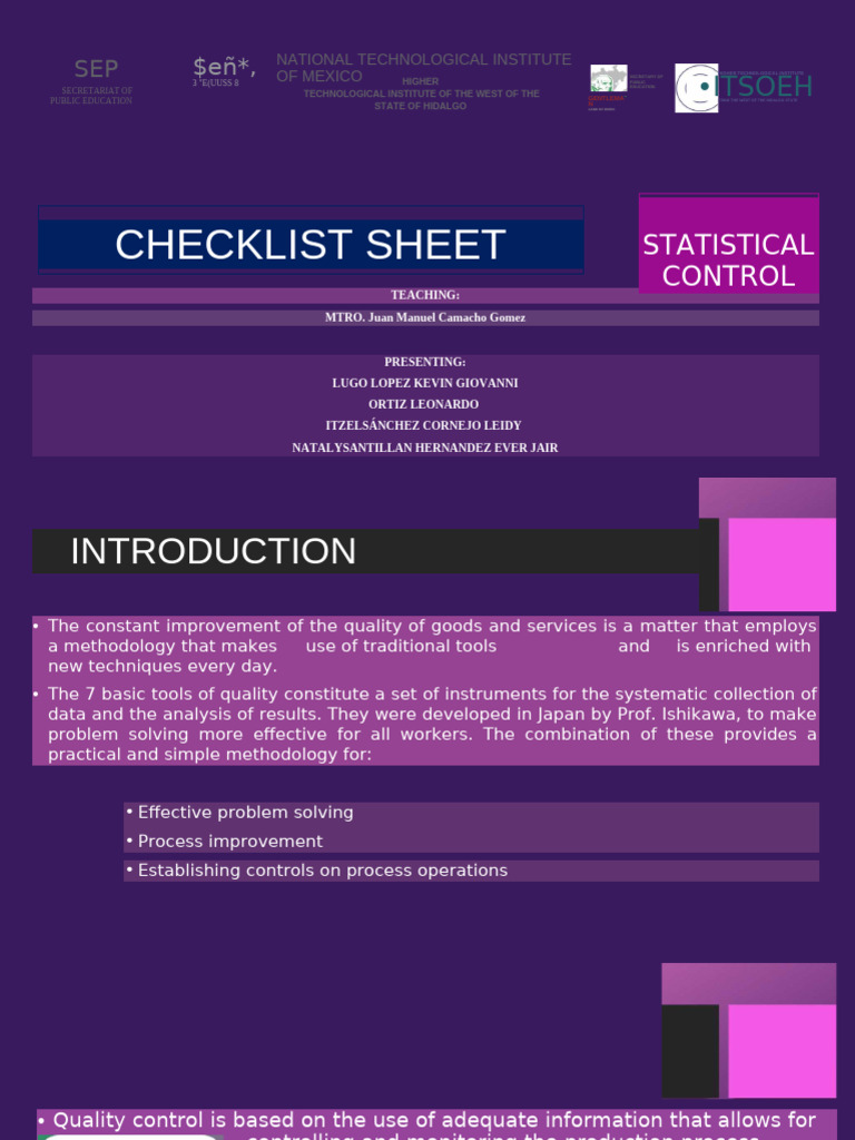 Verification Sheet | PDF