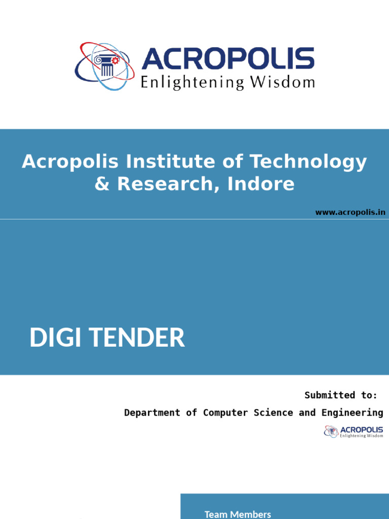 Synopsis Presentation Format | PDF | Scrum (Software Development) | Software Development Process