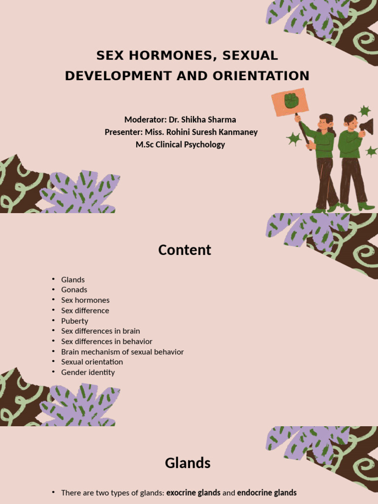 Sexual Orientation and Sex Hormones - ROHINI | PDF | Sexual Orientation ...