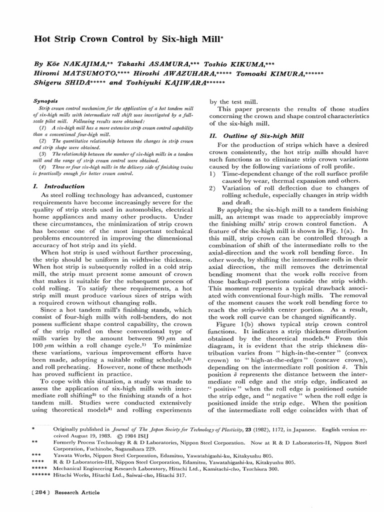 24_284 | PDF | Rolling (Metalworking) | Mechanical Engineering