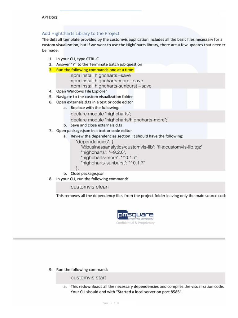BACON Creatin Custom Visualization in Cognos | PDF
